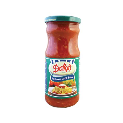Dollys Pasta Sauce Mushroom 360g Dollys Famous Food