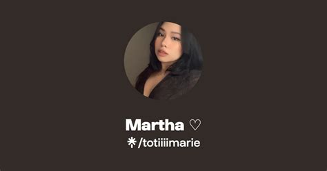 Martha ♡ Tiktok Linktree
