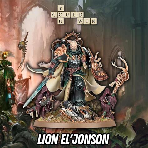 Warhammer 40k Lion Eljonson The Dark Angels Primarch 50 Off