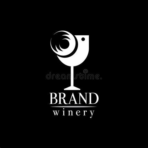 Wine Glass Vector Logo Stock Vector Illustration Of Location 91151281