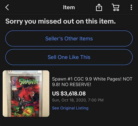 Spawn 1 Cgc10 Question Modern Age Comic Books Cgc Comic Book Collectors Chat Boards