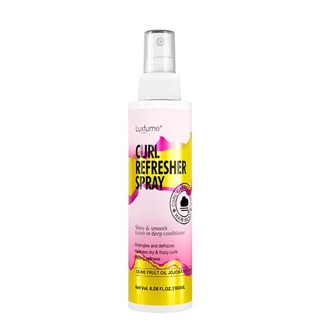 Reactivate Curly Hair Natural Pattern Leave In Curl Refresher Spray