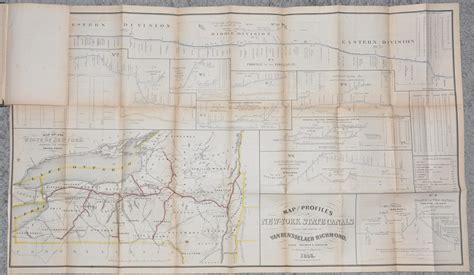 Plans Profile And Maps Accompanying The Annual Report Of The State