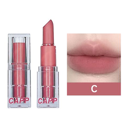 Jual Codandready Cappuvini Pink Lipstick Matte Velvet Nude Color