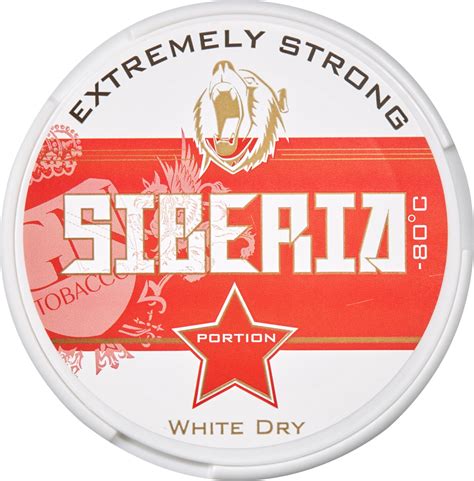 Snus White Dry Siberia Prix Et Actions Actuelles Denner