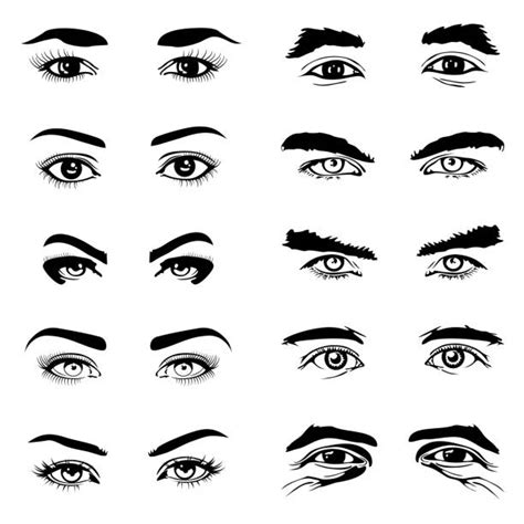Eyebrow Illustrations Royalty Free Vector Graphics And Clip Art Istock