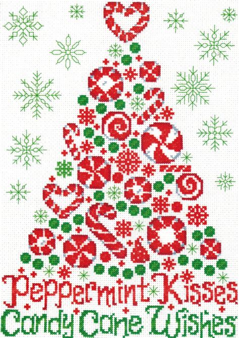 Peppermint Kisses Chart Imaginating