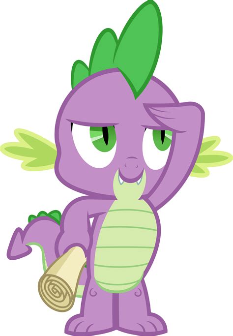 Spike On Mlp Vectorclub Deviantart