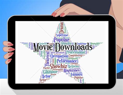 电影下载表示好莱坞电影和文字高清图片下载 正版图片306980632 摄图网