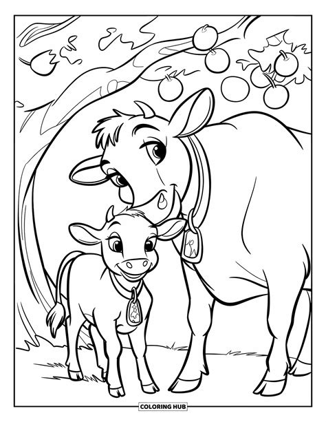 170 Dibujos De Vacas Para Colorear Para Niños Y Adultos Gratis
