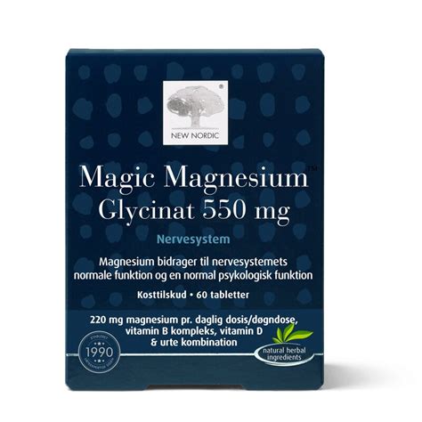 New Nordic New Nordic Magic Magnesium Glycinate Vitamin1no