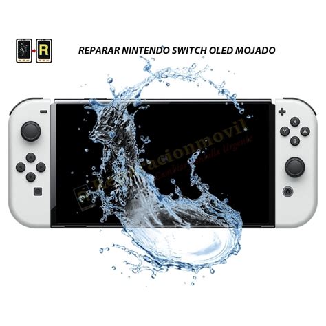 Reparar Nintendo Switch Oled Mojado En Madrid