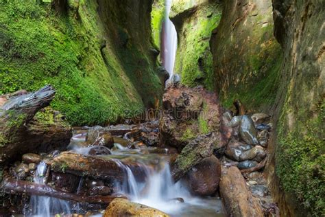 Hidden Waterfall Stock Image Image Of Outdoors Hidden 249411777