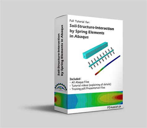 Abaqus Soil Spring Elements Tutorial Finite Element Assist
