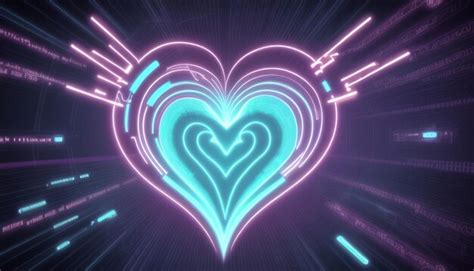 Premium Photo Heart Shape Backgraoun Ai Generation