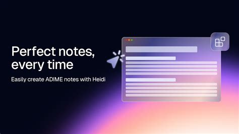 Adime Note Template With Examples Heidi Health Heidi Ai