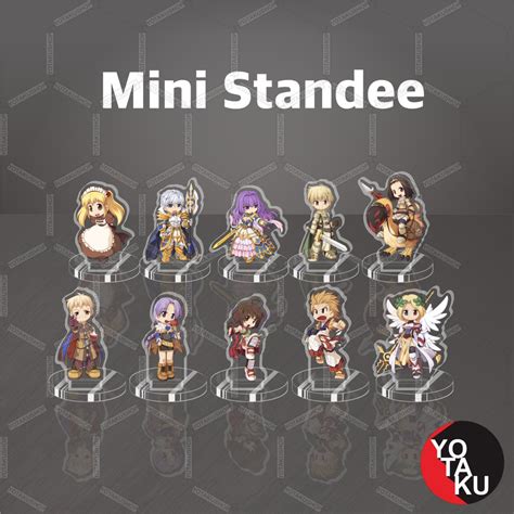 Mini Standee Figure Anime Acrylic Ragnarok Online Mst78 Series 4