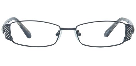 Rex Rectangle Single Vision Glasses Black Mens Eyeglasses Payne Glasses