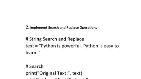 Data Time Input Implement Search And Replace Operations String