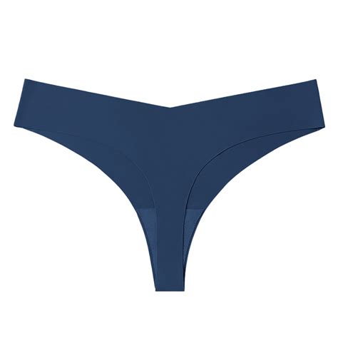 3 Packs Womens Underwear Low Waisted Ice Silk Seamless Crotch