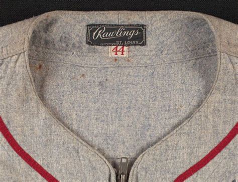 St Louis Cardinals 1952 55 Away Jersey