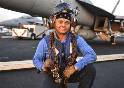 Flight Deck Choreographers Keep Carrier Operations Safe Us