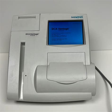 Dca Vantage Siemens Analyzer Euro Medicalfr