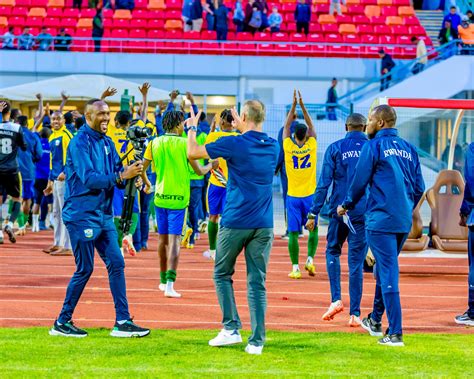 Amafoto Mugisha Gilbert Na Bizimana Djihad Bafashije Amavubi Gutsinda Madagascar 2 0 U Rwanda