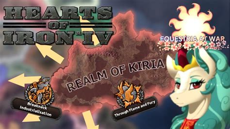 New Eaw Update The Way Of Fire Hearts Of Iron 4 Equestria At War