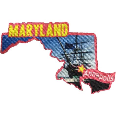 Maryland Patch • Advantage Emblem And Screen Printing