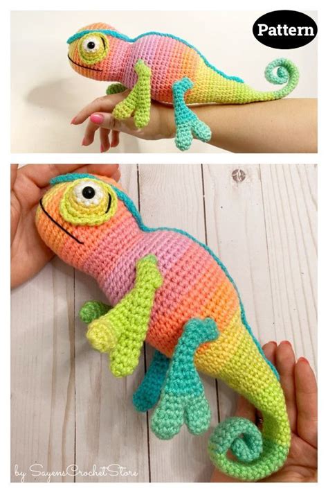 Best 13 Amigurumi Crochet Chameleon Free Crochet Tutorial Artofit