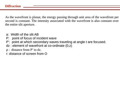 Diffraction Part I Odp 3 D Graphics Computer Software And
