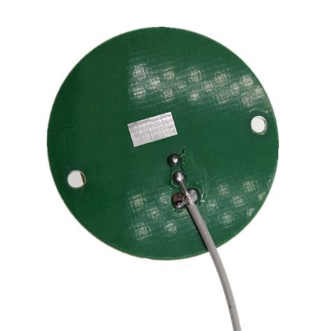 868mhz 915mhz Ceramic Round Circular Patch Antenna With 113mm