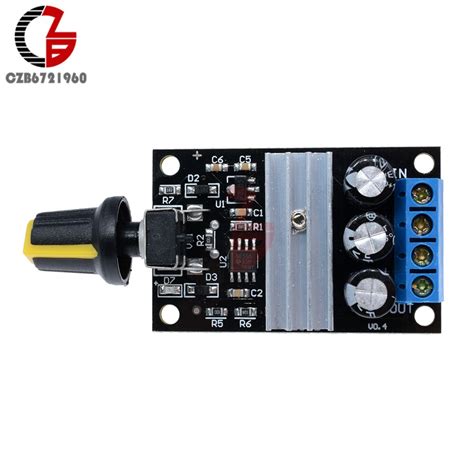 6 28v Voltage Regulator 3a 80w Pwm Dc Motor Speed Grandado