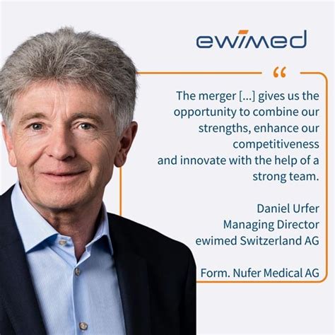 Ewimed Switzerland Ag Merged With Nufer Medical Ewimed