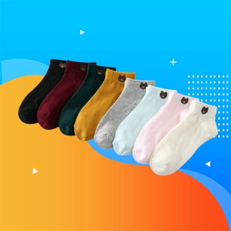 Kaos Kaki Semata Kaki Kaus Kaki Ankle Karakter Lucu Lazada Indonesia