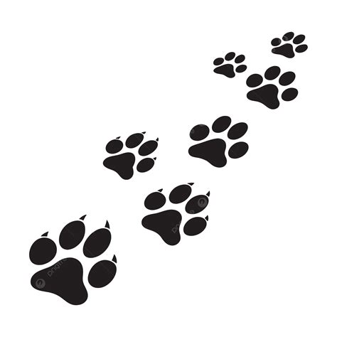Animal Paw Prints Clip Art Leopard 20clipart Clipart Panda Free