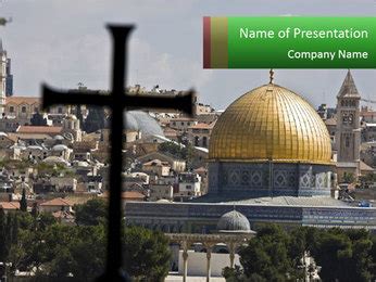 Dome Of The Rock A Symbolic Religious Site Atop Temple Mount In