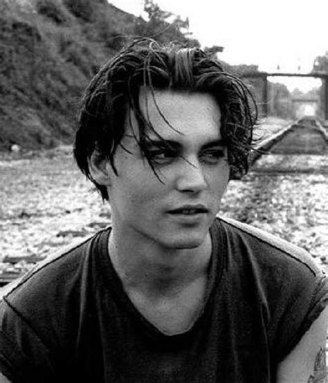 Johnny Depp 90s Haircut