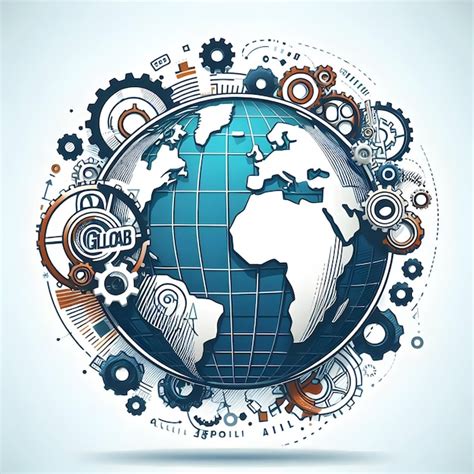 Efficiency Concept Clock And Gears Isolated Vector Design For Time Management Operational Effici