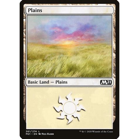 Mtg Basic Lands Plains Random Shopee Philippines