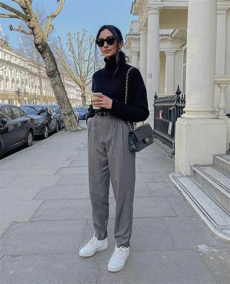 What To Wear With Grey Pants 5 Amazing Outfits The European Closet Grey Dress Pants Outfit