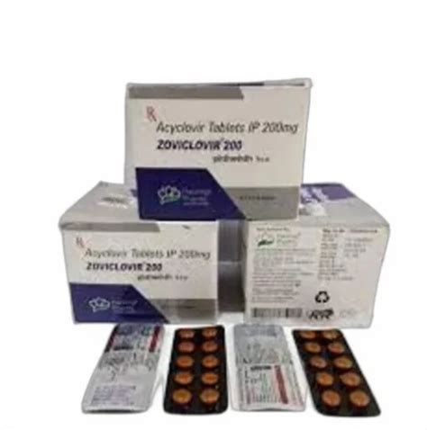 Acyclovir 200mg Tablets At Rs 150 Stripe Acyclovir Tablets In Raipur Id 2853202341812