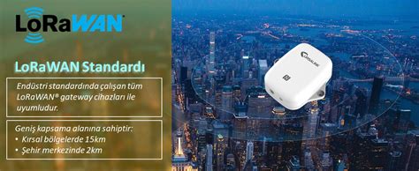 Lora Sıcaklık Ve Nem Sensörü Milesight Em300 Th