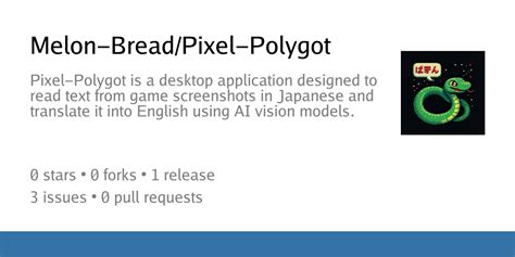 Melon Breadpixel Polygot Pixel Polygot Is A Desktop Application