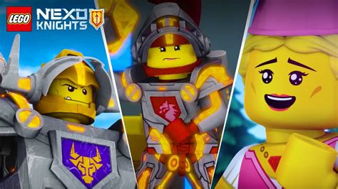 The Best Actions And Heroes From Lego Nexo Knights Compilation Youtube