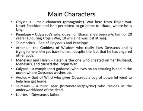 Homers The Odyssey Part 1 Pdf