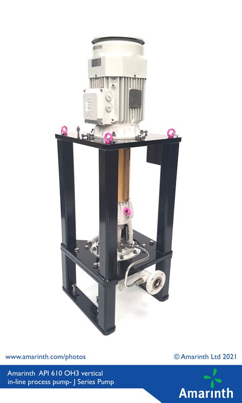 Amarinth Api 610 Oh3 In Line Process Pump J Series Pump Library