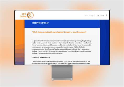 Sdg Align Tools For Sustainable Development Good Design