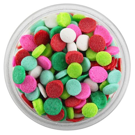 Merry And Bright Confetti Dot Sprinkles Layer Cake Shop